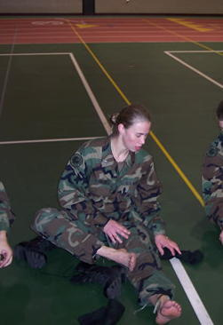 Female Soldier Feet: army girls