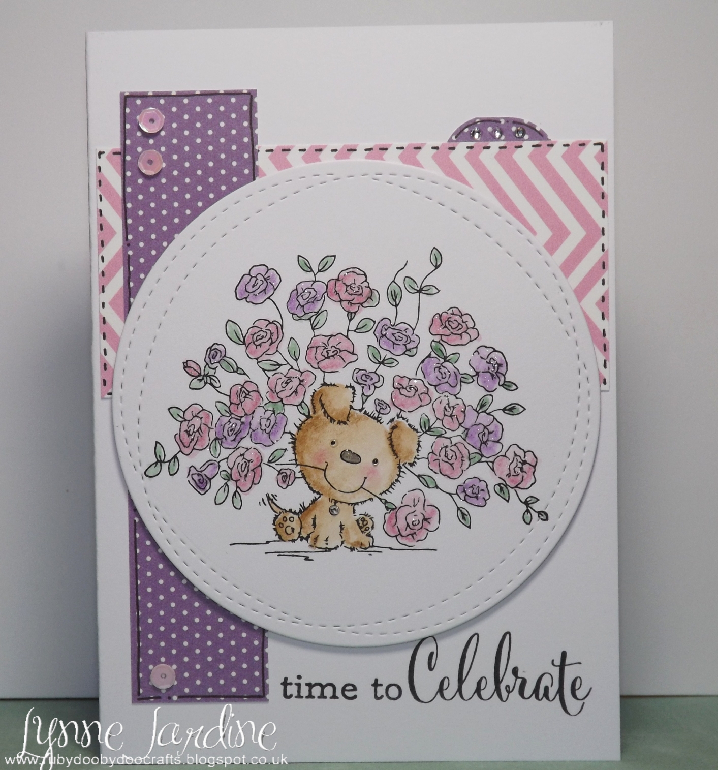Ruby-Dooby-Doo Crafts: Bunnies and roses