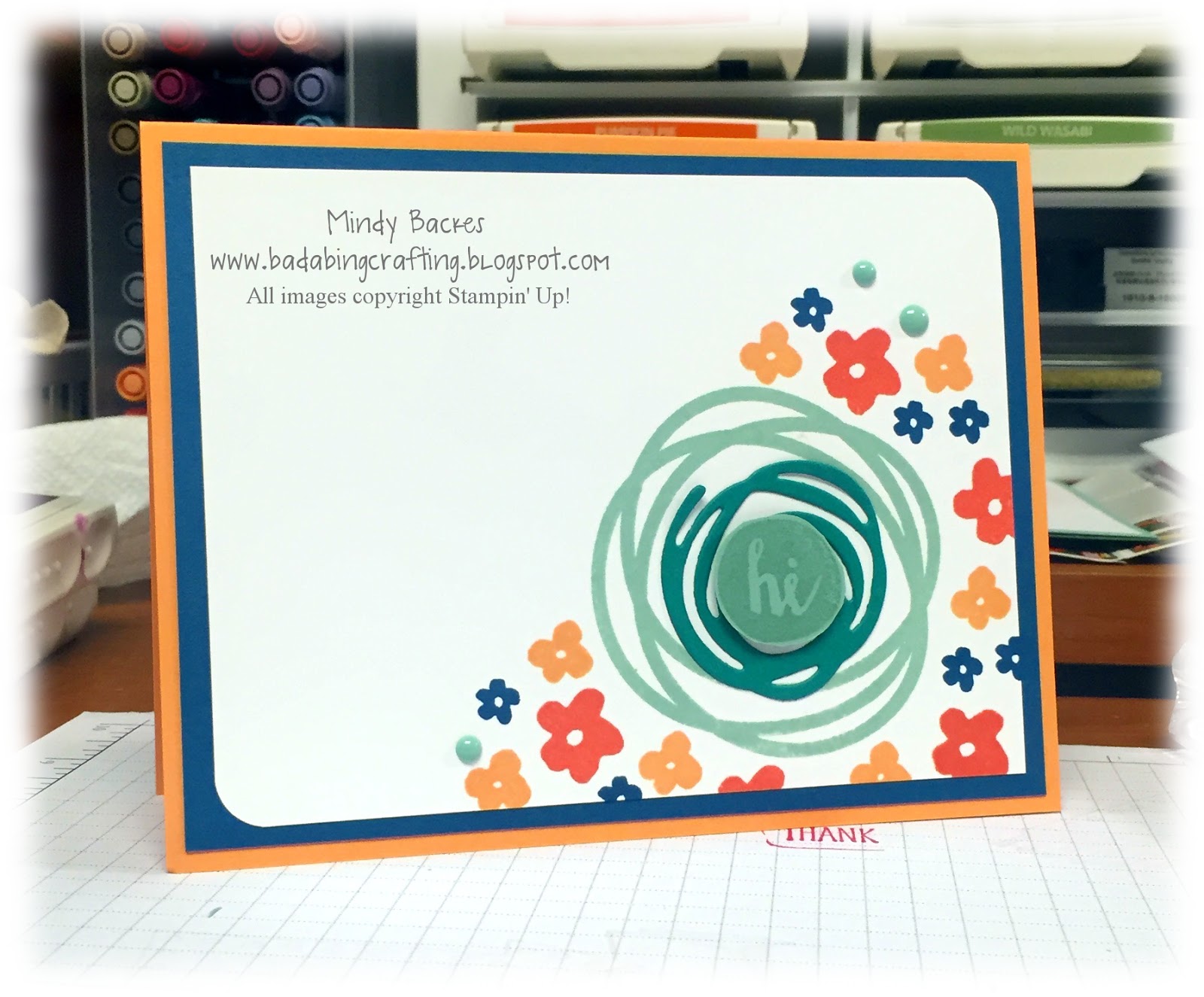 Bada-Bing! Paper-Crafting!: Cover Inspired