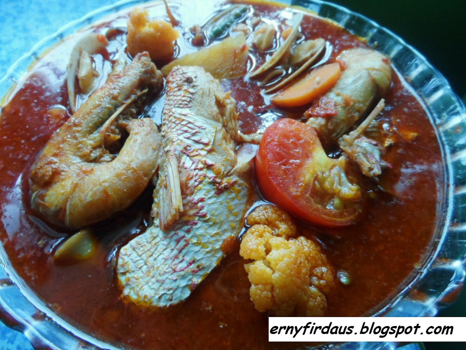 TERU TERU BOZU: Resipi: Tom Yam Pok Tek...pedas tapi syiokkk!