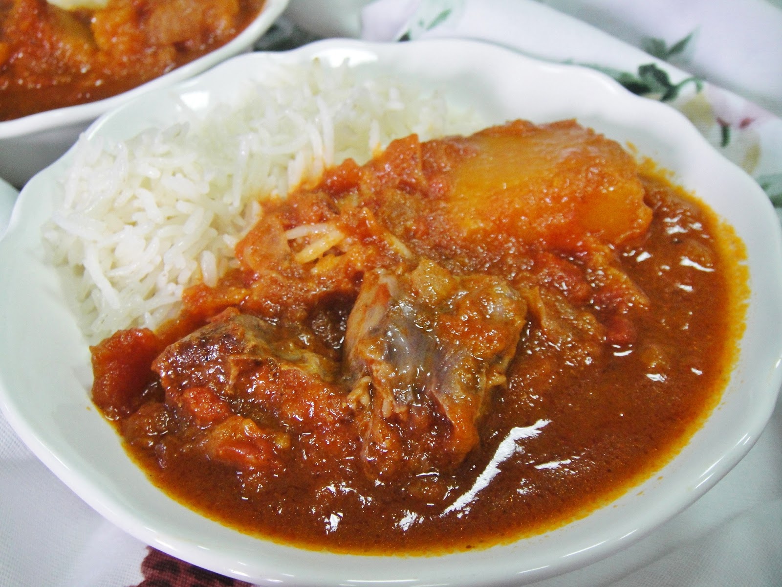 Maryam's Culinary Wonders: 1044. Iraqi Red Pumpkin Stew