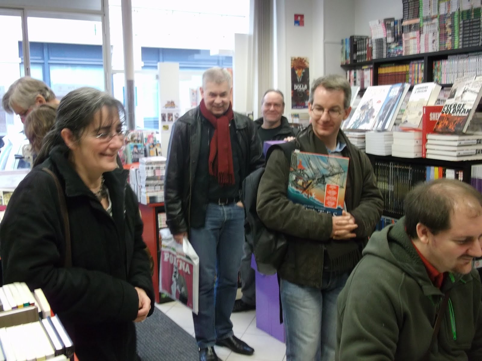 LE MONDE DE LA BD: Franck BONNET A LA LIBRAIRIE LA PIEUVRE