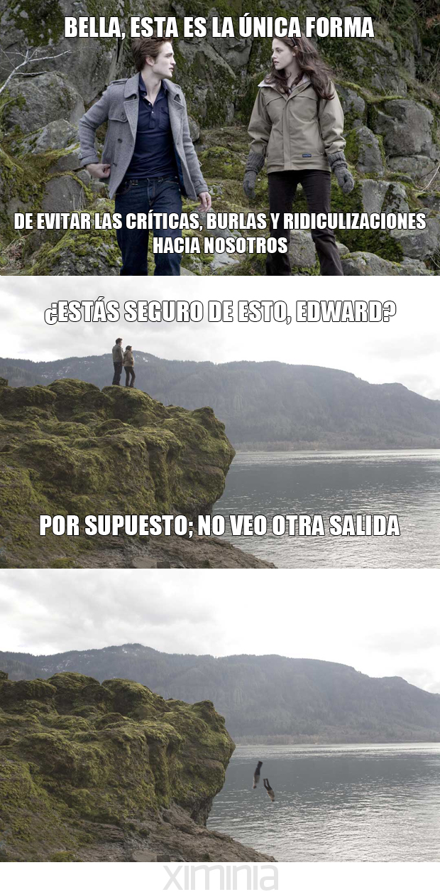 Bella y Edward toman la mejor decisión de sus vidas | Ximinia