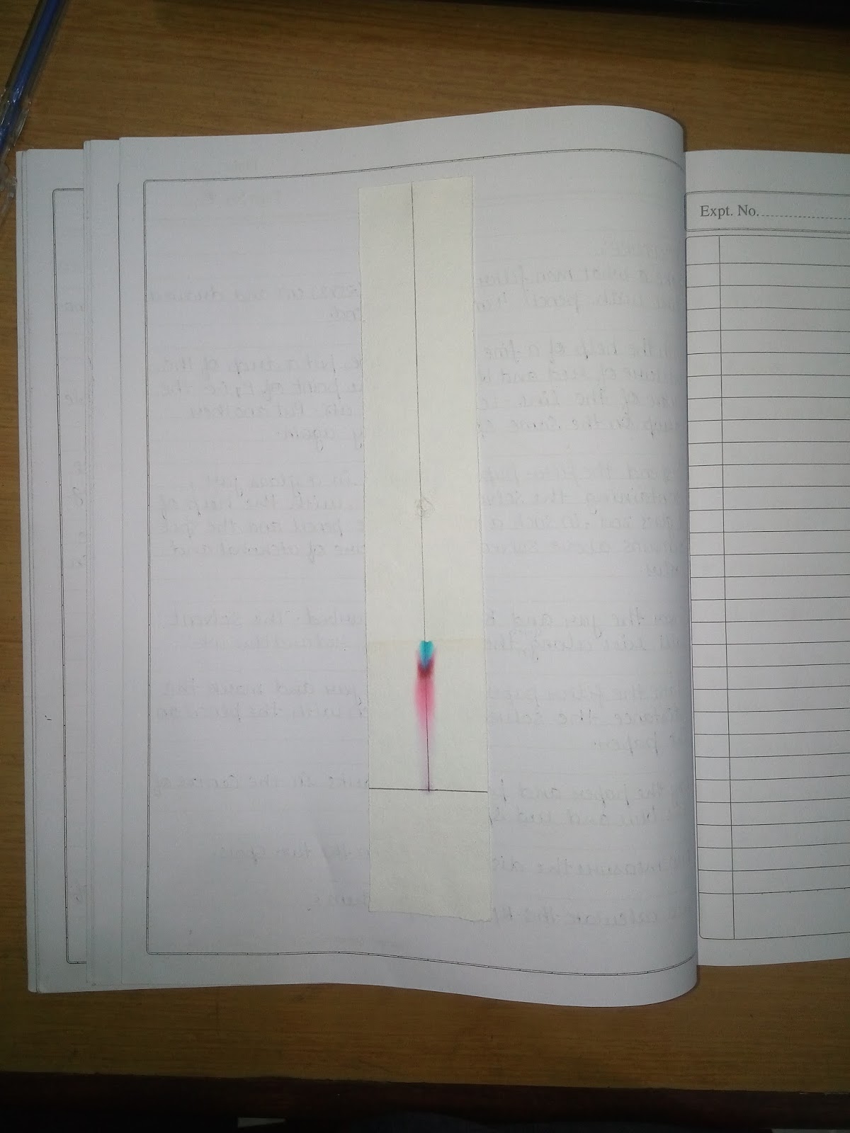 To Seperate The Coloured Components Of Red Blue Ink Using Paper to-seperate-the-coloured-components-of-red-blue-ink-using-paper