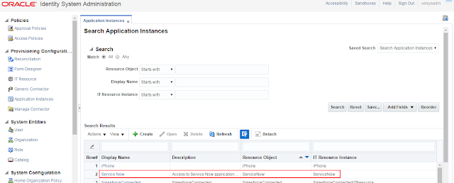 Oracle Identity Manager Academy: Create Disconnected Application Instance