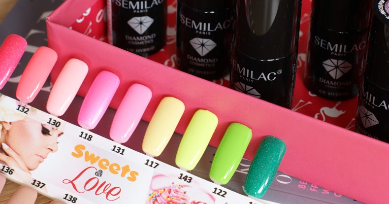 LAKIERY HYBRYDOWE SEMILAC - KOLEKCJA SWEETS & LOVE | Blog kosmetyczny ...