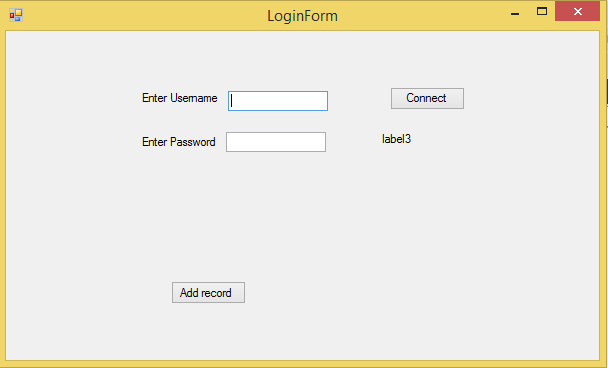 ProgrammingSolutions: Login Database Connectivity