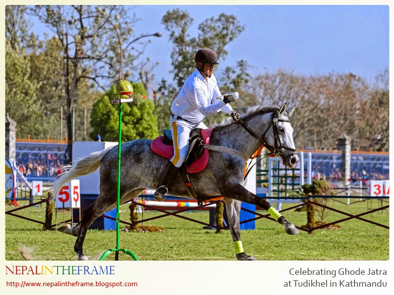 Celebrating Ghode Jatra at Tudikhel in Kathmandu :: Nepal In The Frame