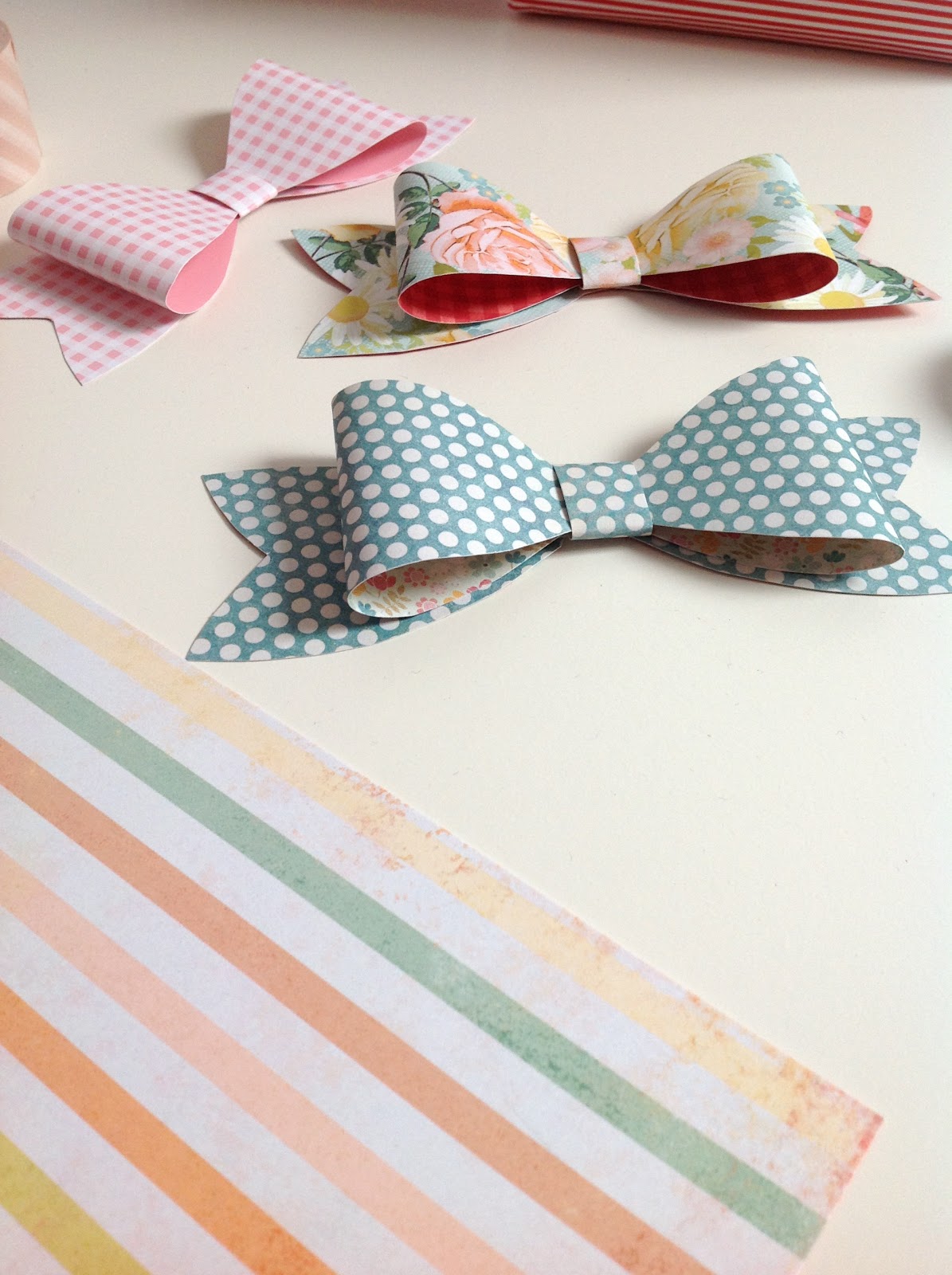 Menta & Limón: DIY: LAZOS DE PAPEL