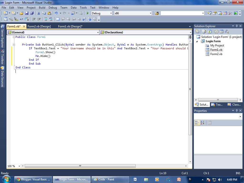 Visual Basic Expert: How to Make a Login Form