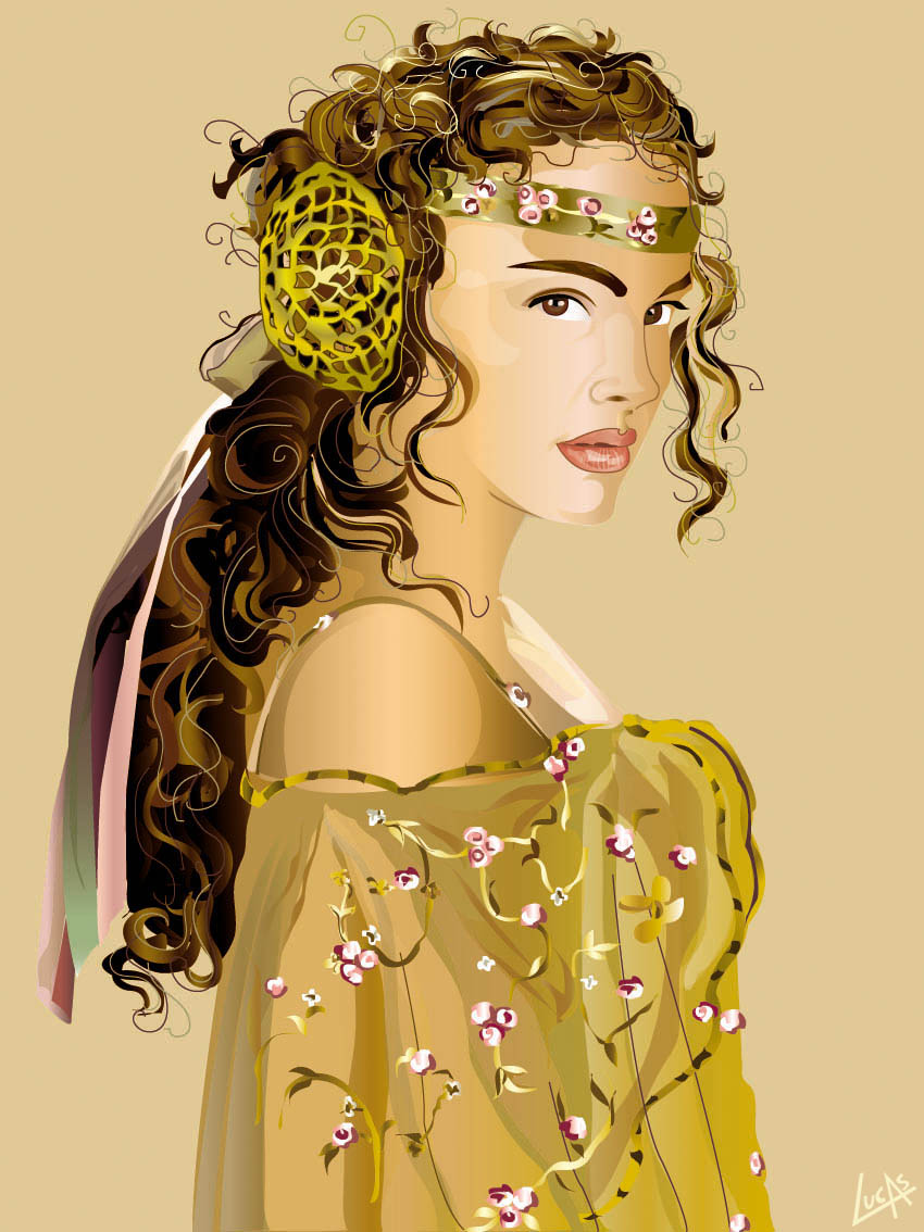 Cartoon Pictures of Natalie Portman