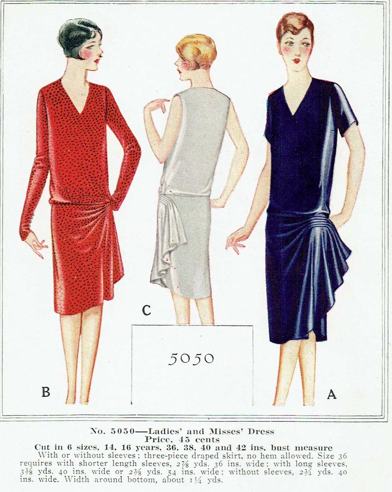 1920s Flapper Dress Pattern