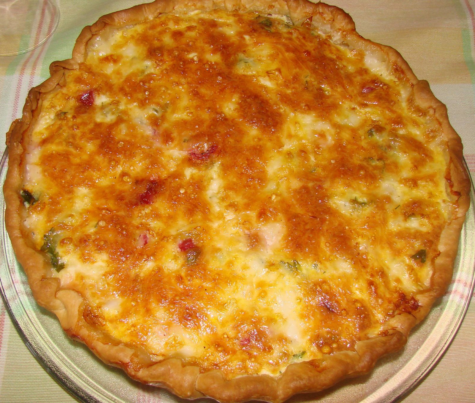 Receitas práticas de culinária: Tarte salgada para o verão.... delicia!