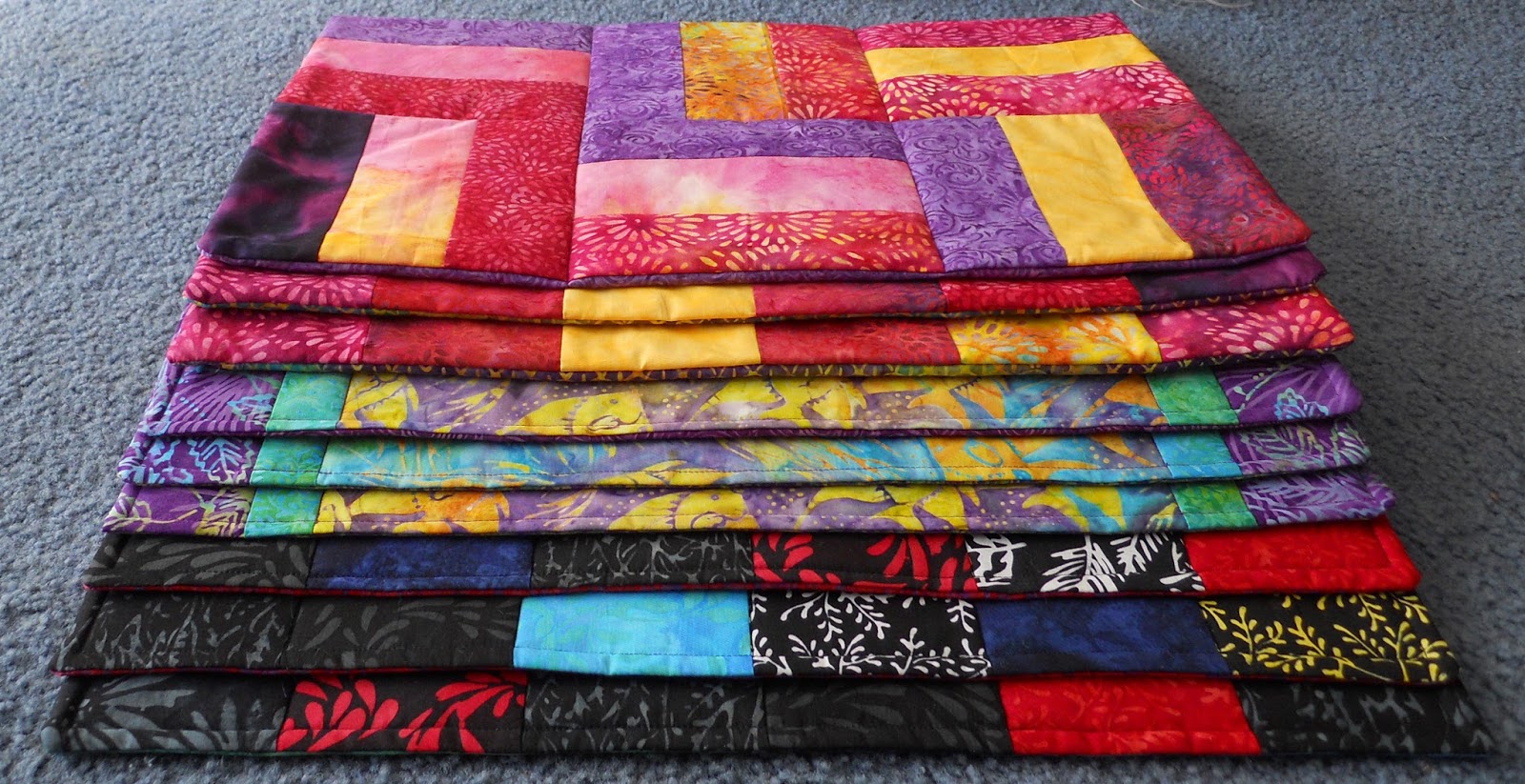 Quilting Affection Designs: Tis the Season for Giving! Island Batik ...