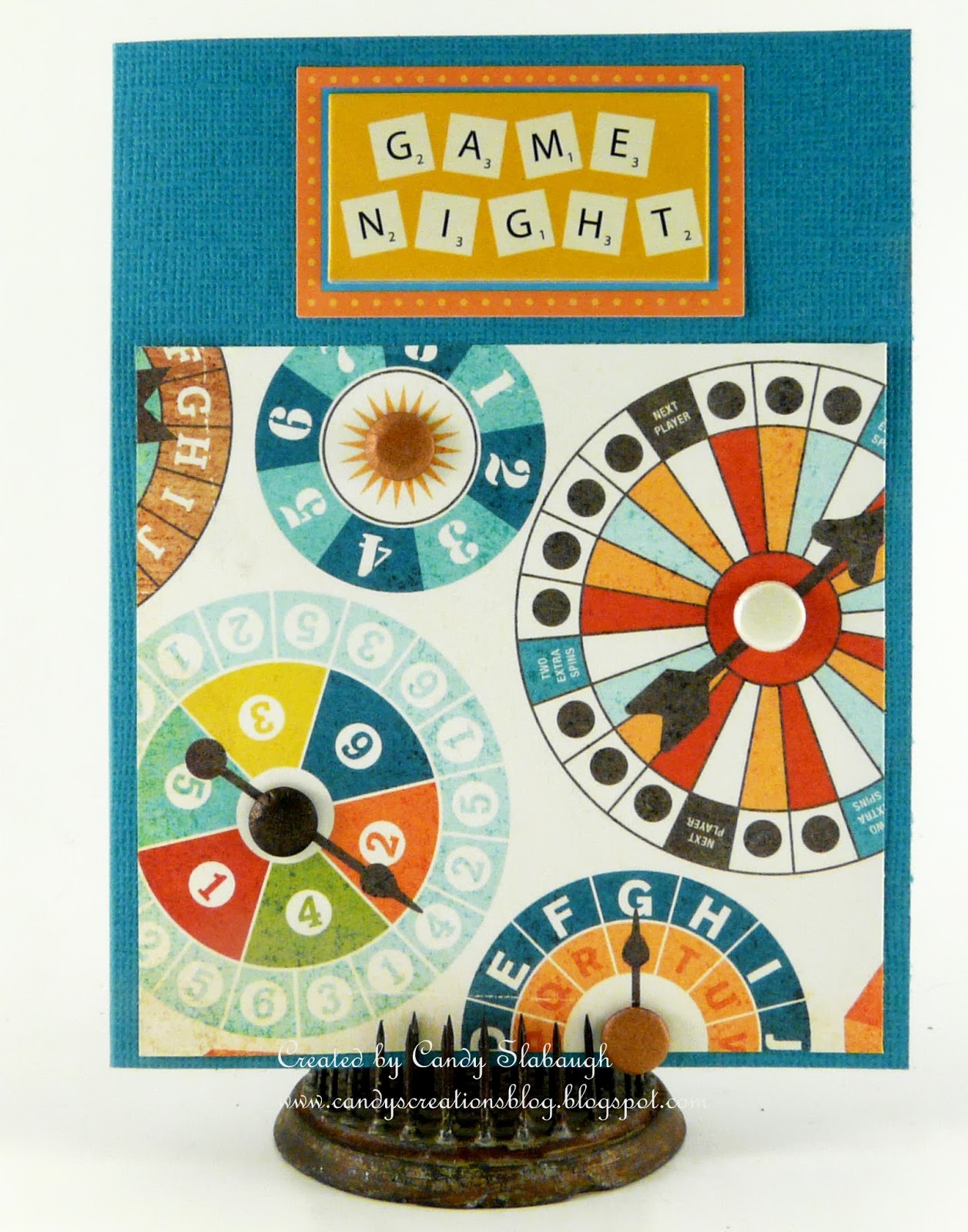 Candy's Creations: Game Night Card Featuring Craftwork Cards Candi