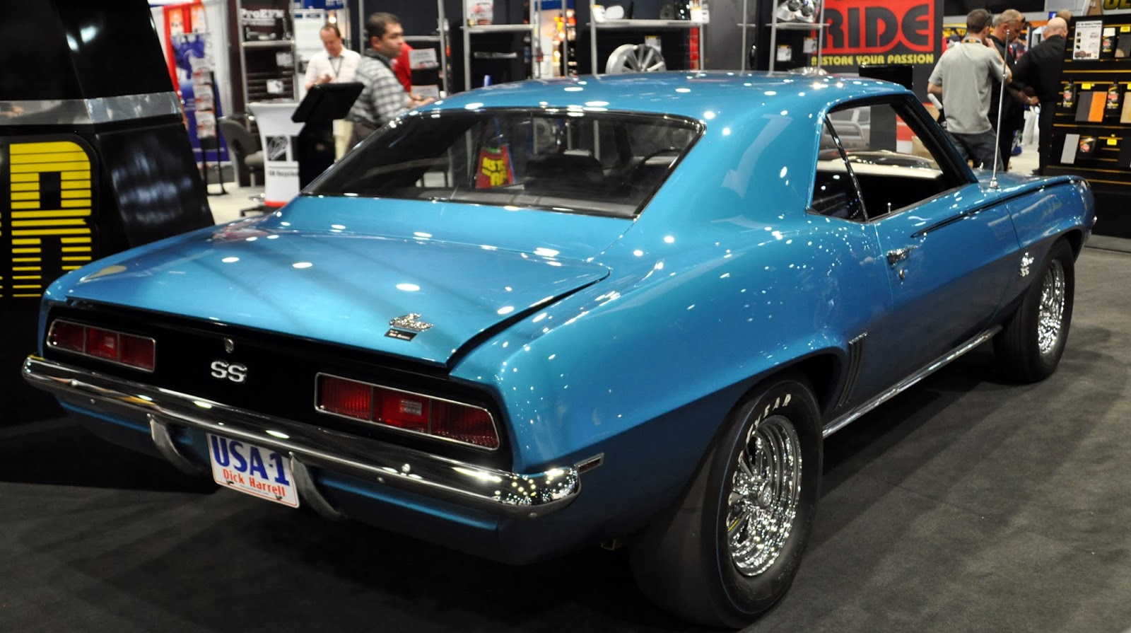 Just A Car Guy: Dick Harrell built 1969 Camaro