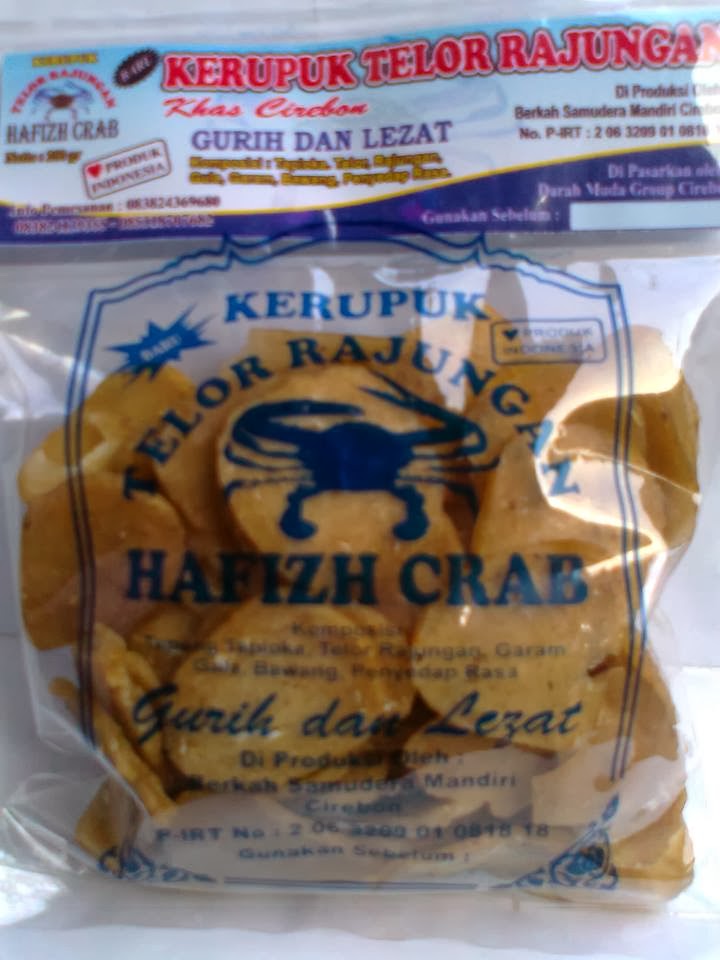 KERUPUK TELOR RAJUNGAN (ASLI/KHAS CIREBON)