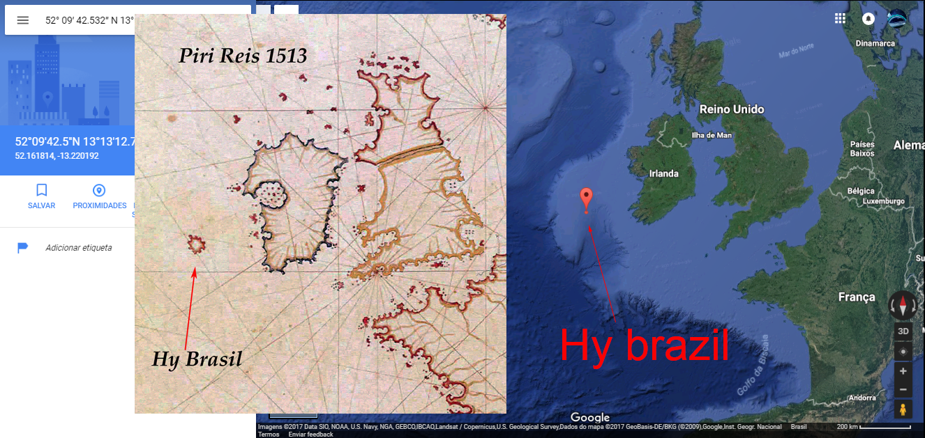 O segredo alienígena do Hy Brazil.