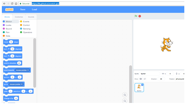 Installer Scratch 3 en local