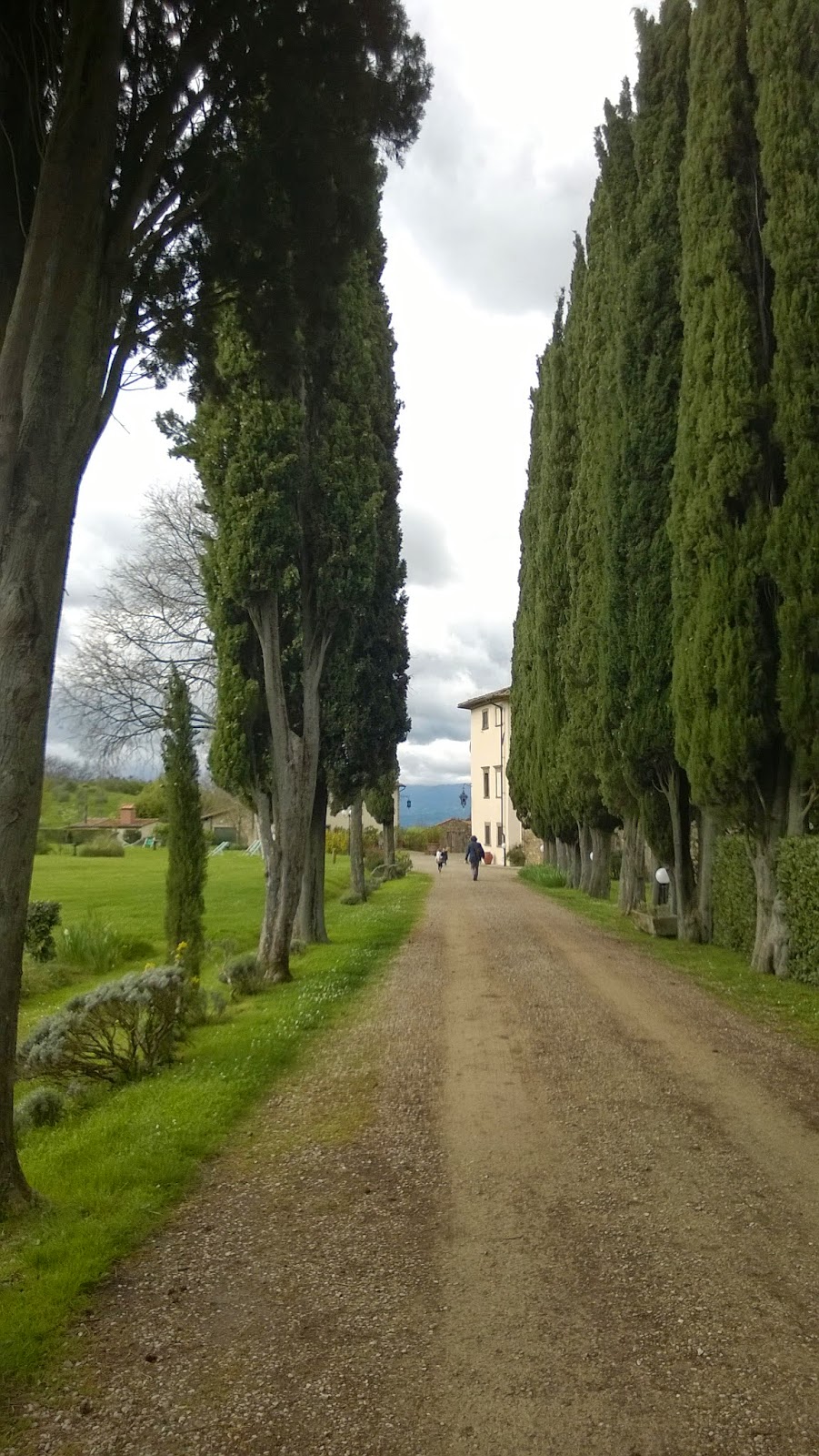 Florence and Villa Campestri in the hills of Tuscany