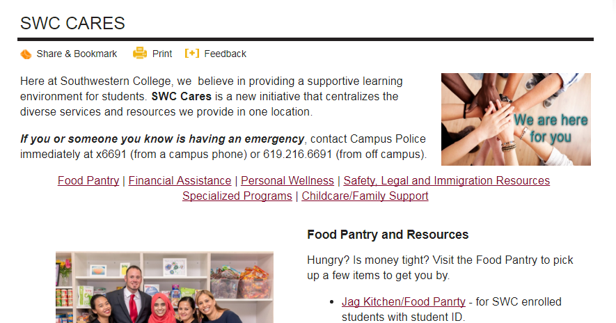 What's New @ SWC Library?: SWC Cares