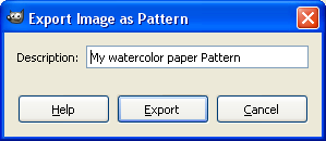 Making a seamless paper texture pattern using Gimp