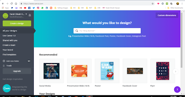 Canva Pemudah Cara Hasilkan Design Menarik