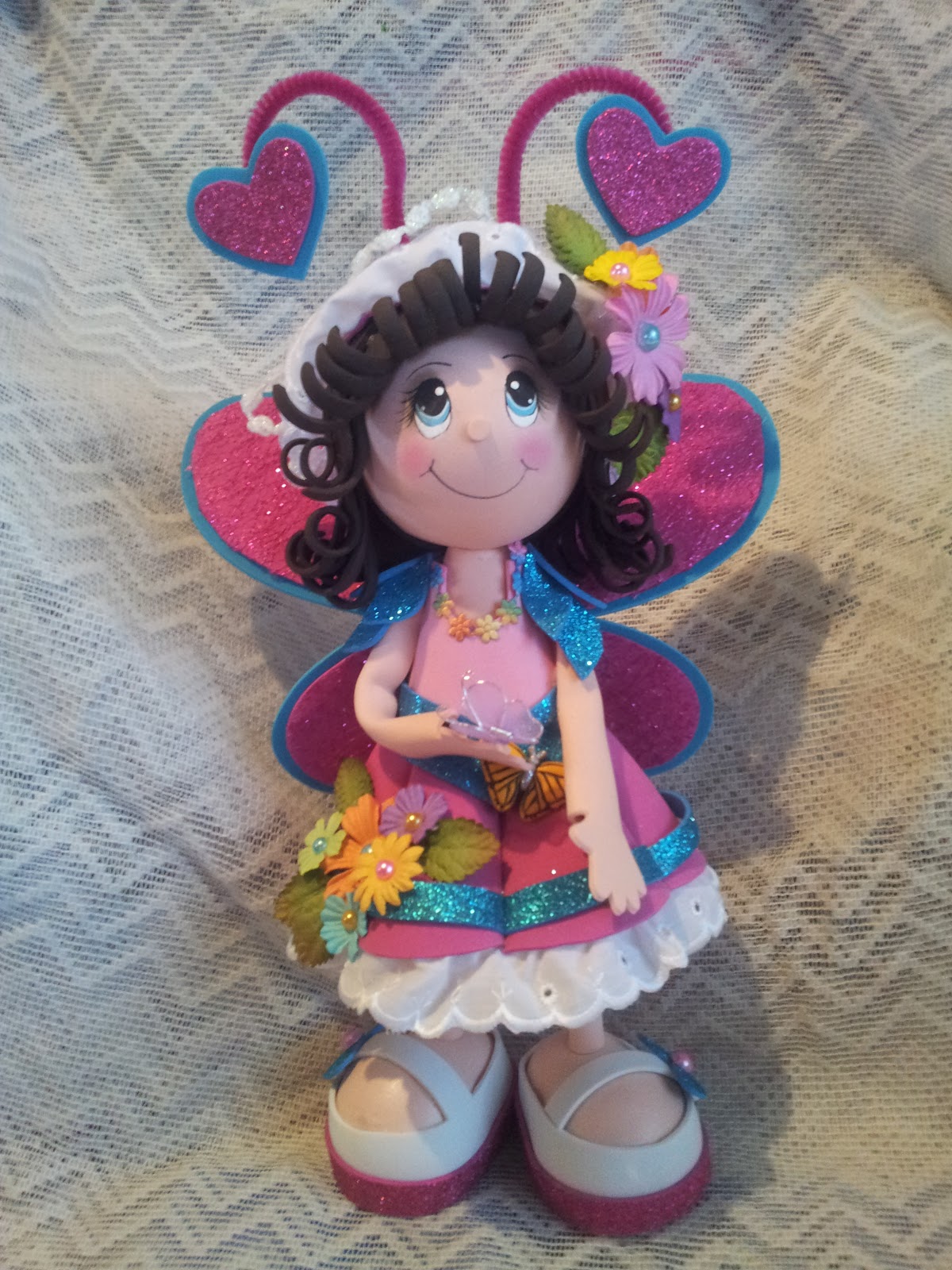 Scrapwluv Creations: Fairy Fofucha Doll