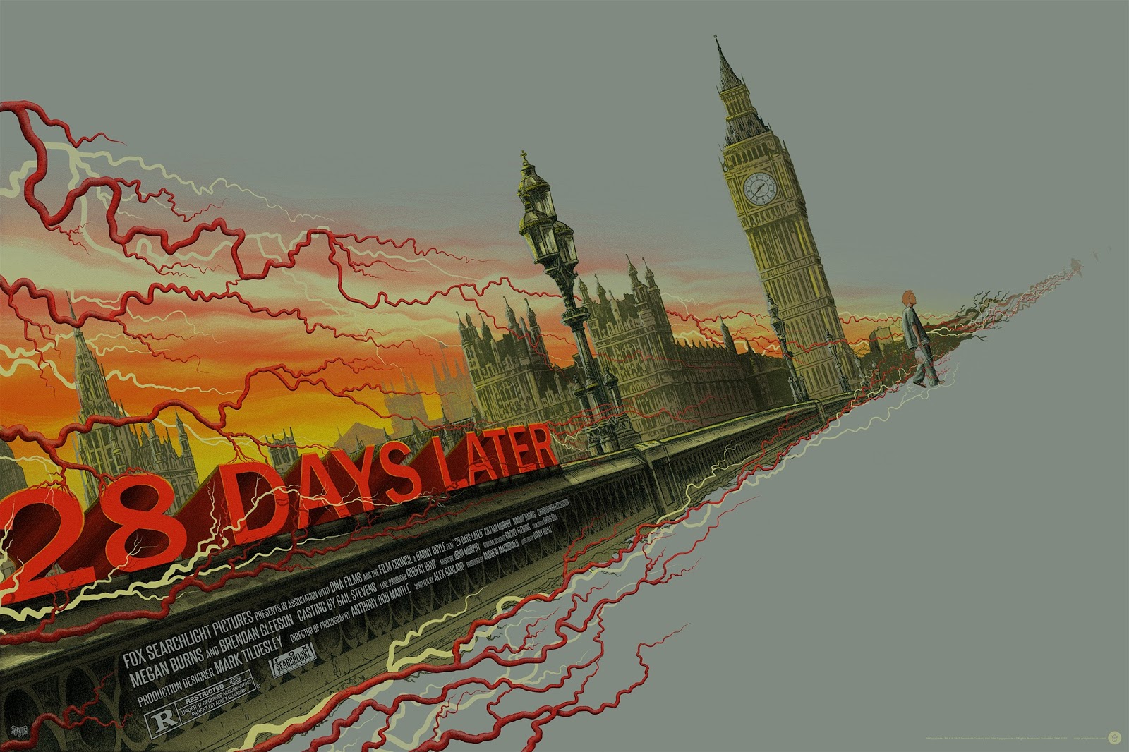 INSIDE THE ROCK POSTER FRAME BLOG: Mike Saputo 28 Days Later Movie ...