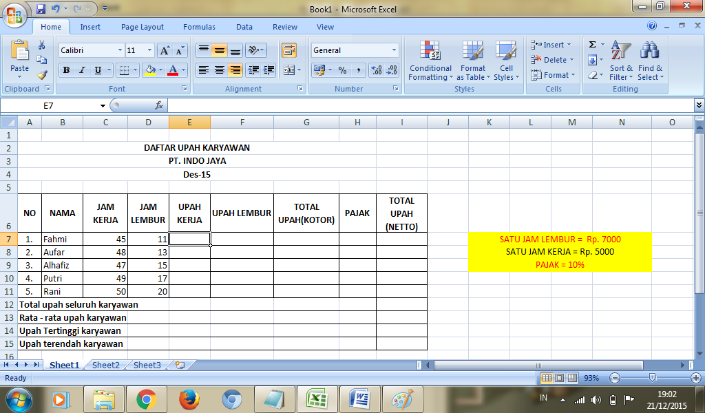 anggreps: CARA MENGAPLIKASIKAN FUNGSI SUM, AVERAGE, MIN dan MAX pada Ms ...