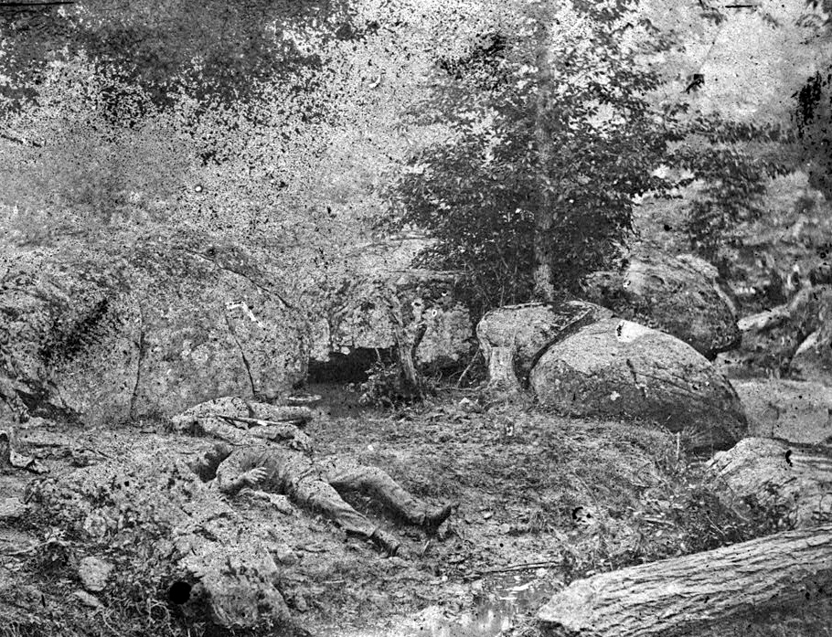 The Civil War of the United States: Amos Humiston, died in Battle of ...