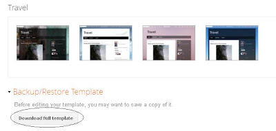 How to install/apply/change XML template on new blogger interface