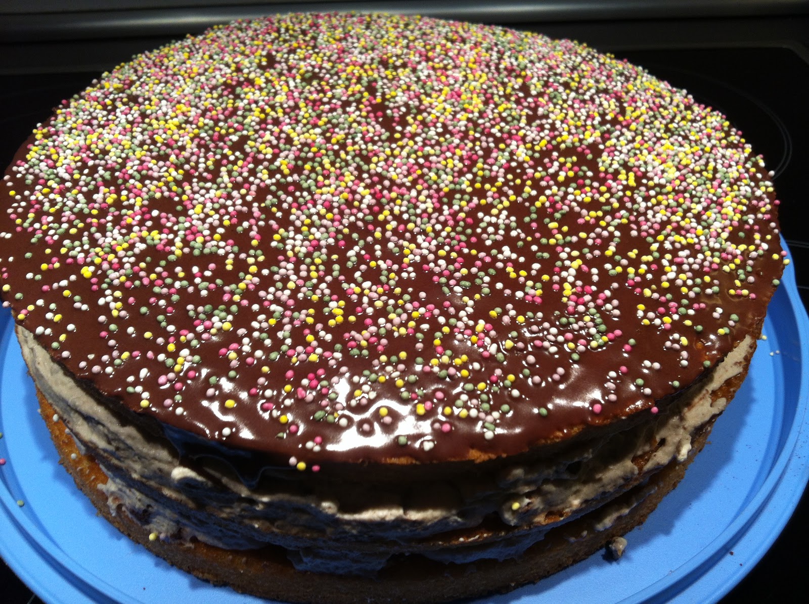 Evas Køkken: Rutebil lagkage med banan