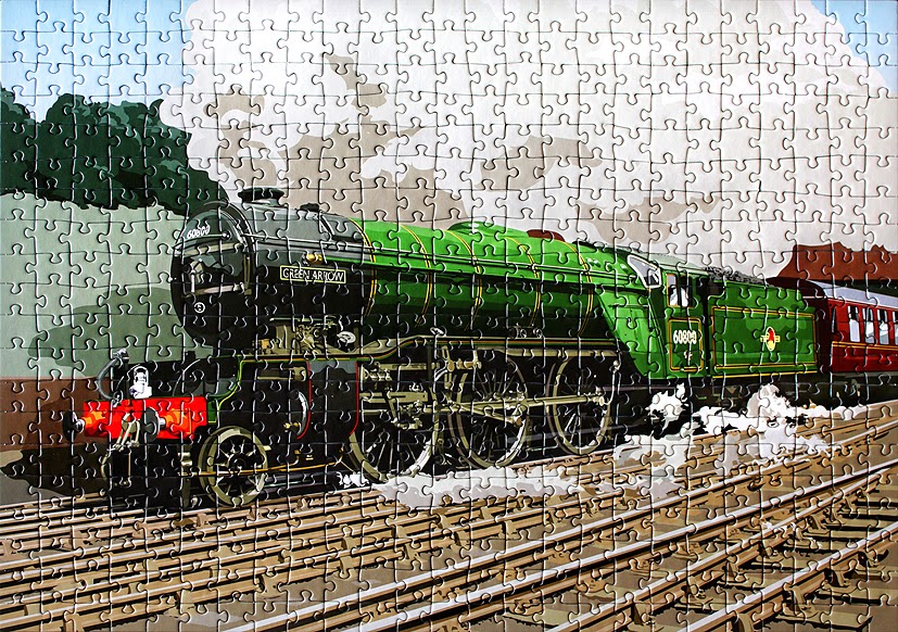 STEAM TRAINS AND JIGSAW PUZZLES: November 2014