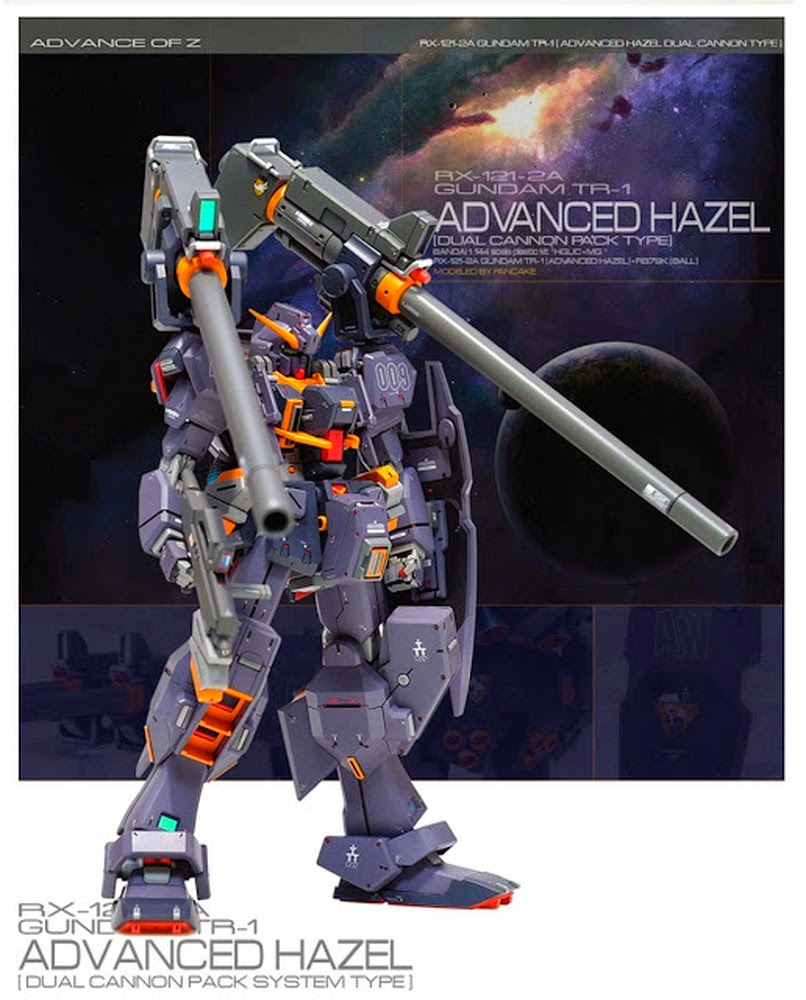 Custom Build: 1/144 Advanced Hazel Dual Cannon Pack Type