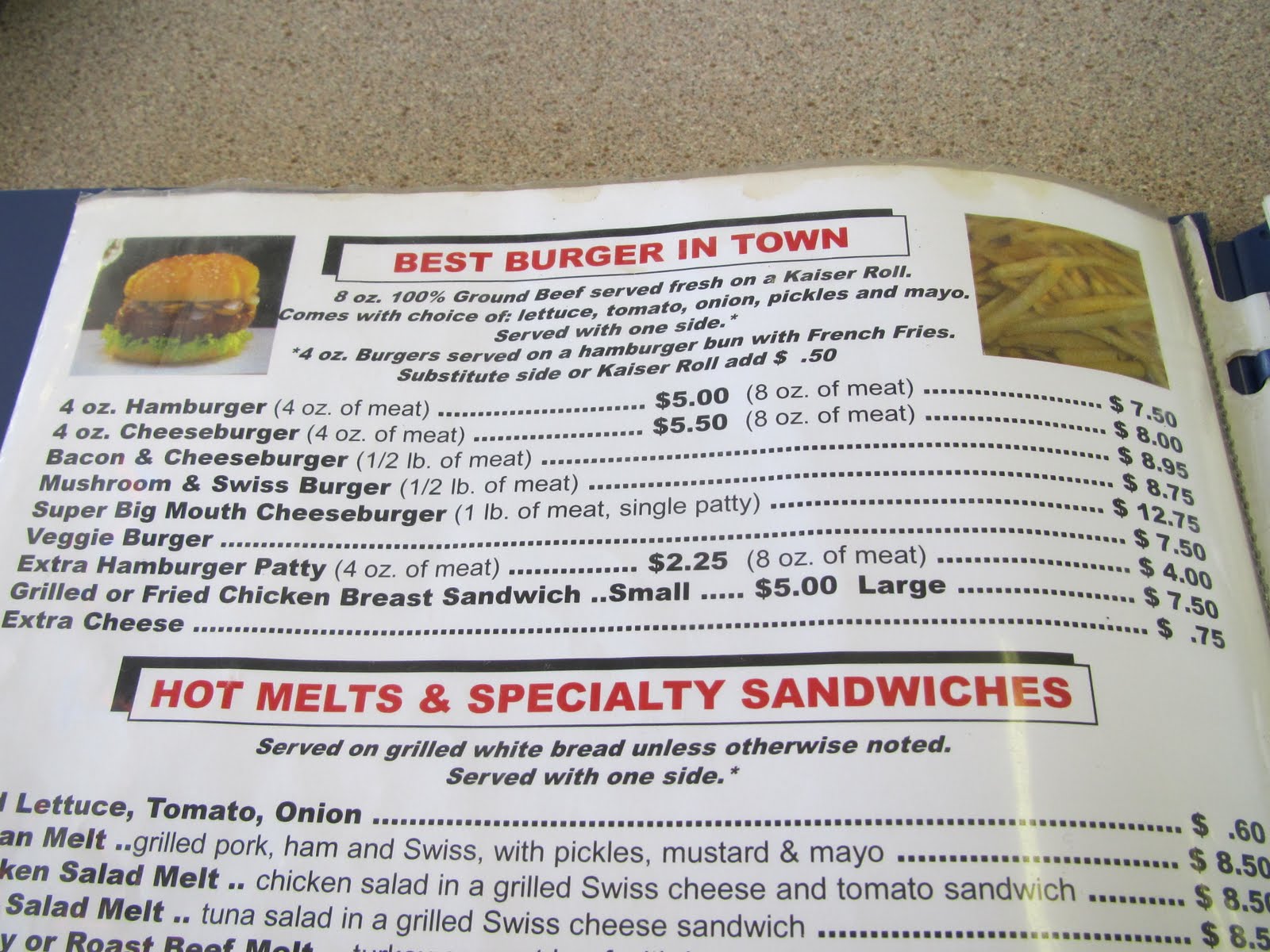 Florida Burger Lover: Christo's Cafe - Bacon & Cheeseburger