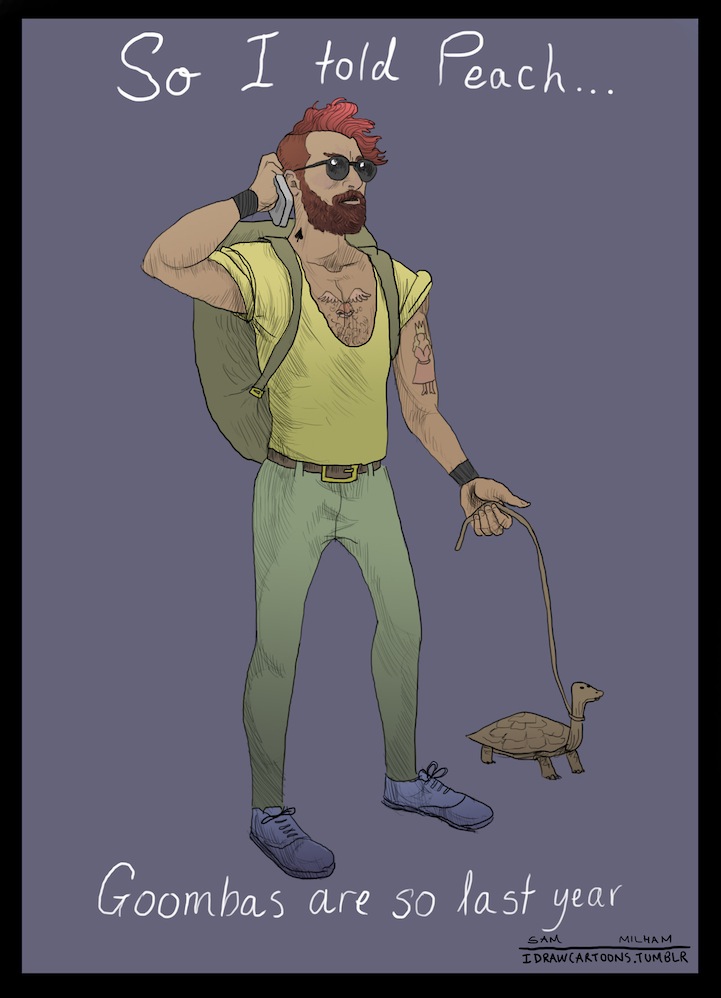 Samoamax one vision in Art : Sam Milham ,Illustrator Sam Milham, aka ...