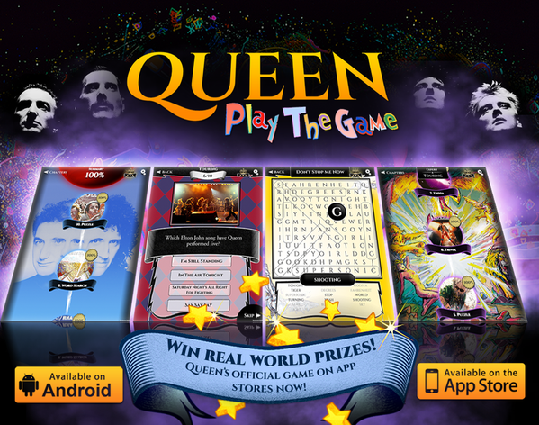 Queen en México: QUEEN lanza su Primer Juego Oficial para Móviles ...