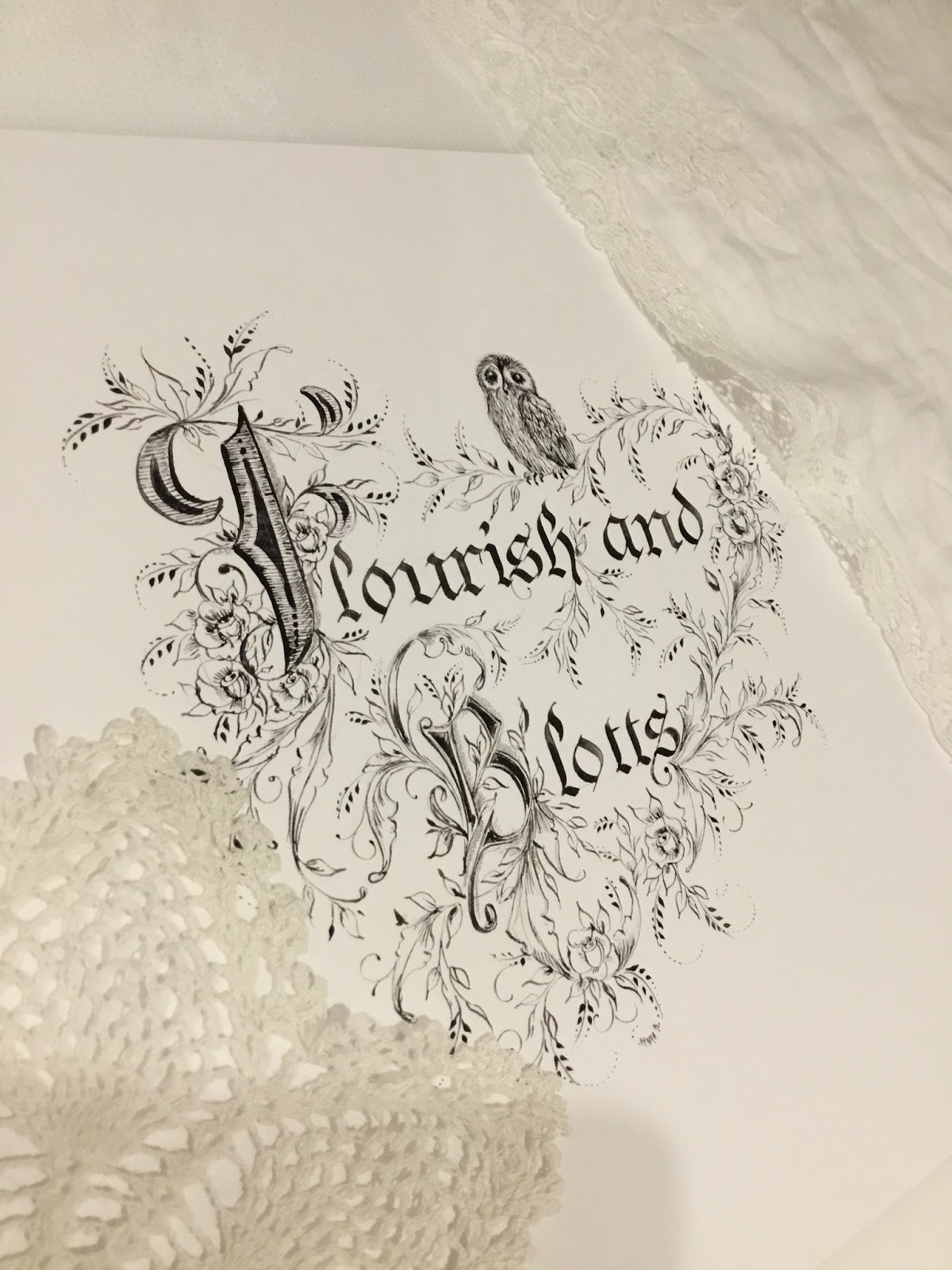 Ink Flourishes: The Magic of Inspiration