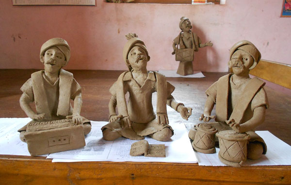 Clay Modeling Satyam Computer Centre clay-modeling-satyam-computer-centre