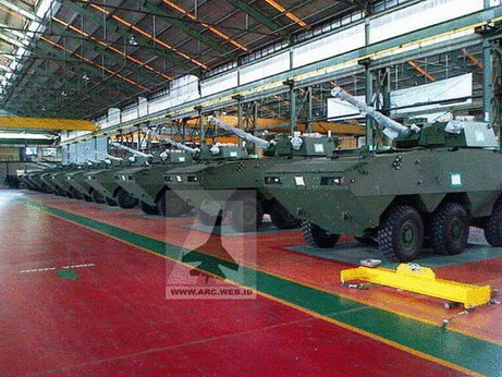 Garuda Militer: Tarantula, Panser serbu TNI AD