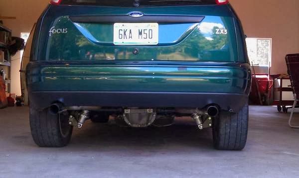 15k: Rear Driver: 2000 Ford Focus V8 Swap - DailyTurismo
