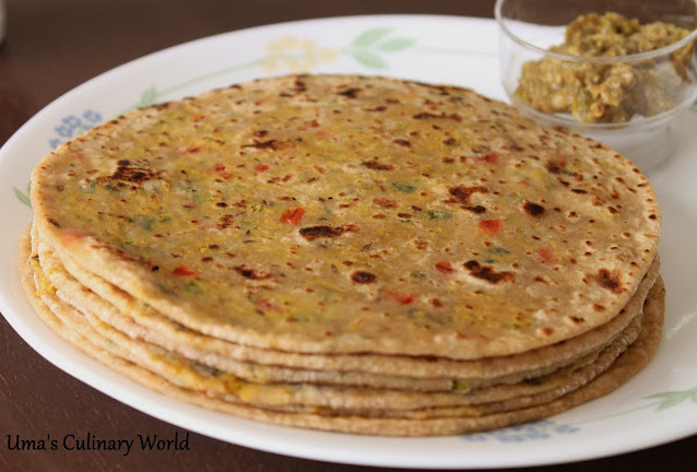 Egg Bhurji (Scrambled Eggs) Paratha