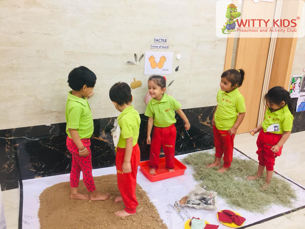 On the top of the World...: Experiment Day - Sense Booth at Witty Kids ...