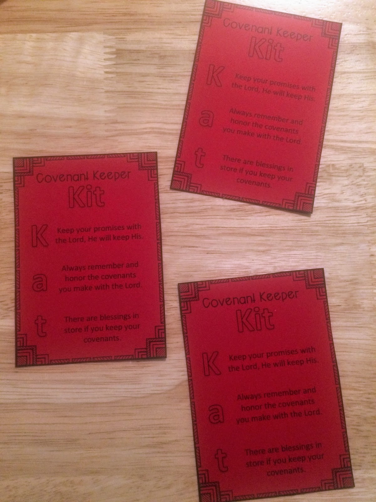 RuthAnne Strong: Youth Sunday School Lesson: Covenant Keepers