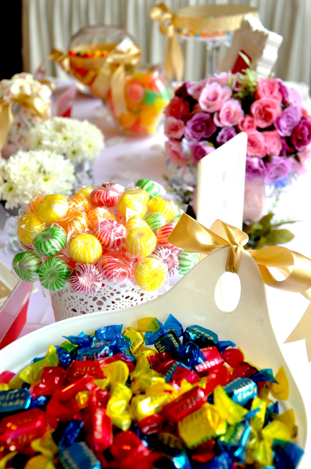 Idea's Concepts: Candy Booth Esya Wedding - Flamingo Hotel