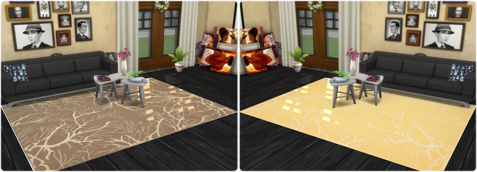 Annett's Sims 4 Welt: Rugs "Twigs"