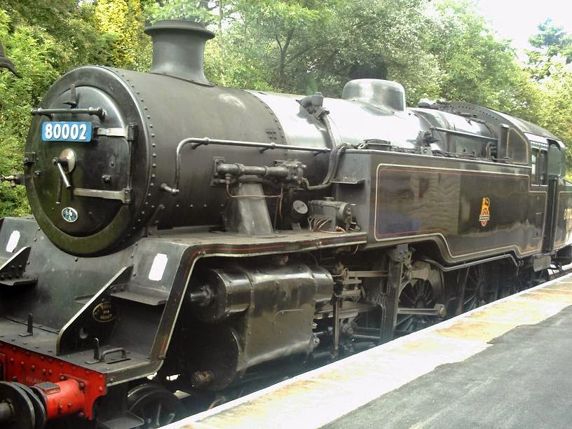 Steam Memories: British Railways standard class 4 tanks. The ...