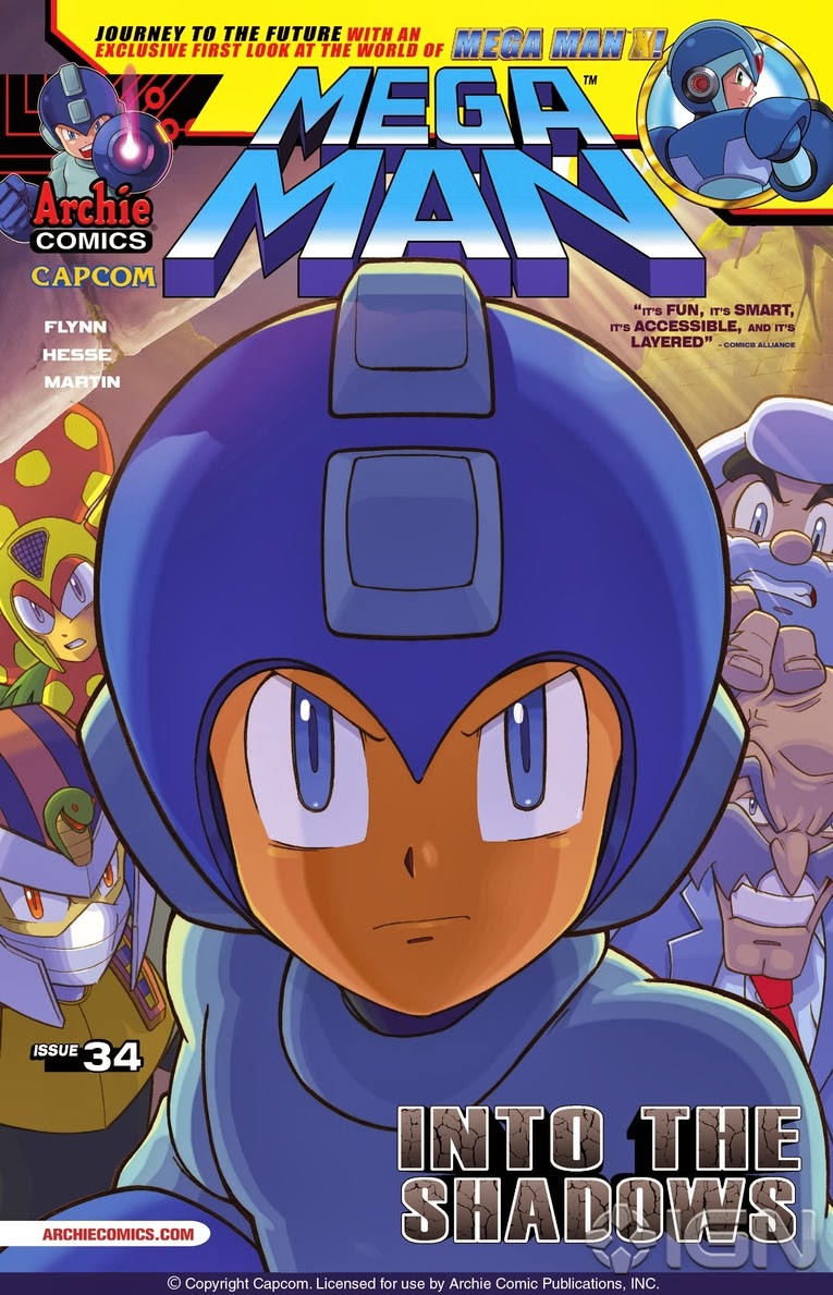 Welcome to Legends!: MegaMan X vira Revista em Quadrinhos