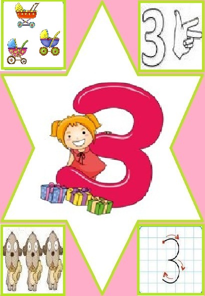 EDUCATIA CONTEAZA : PLANSE CU NUMERE